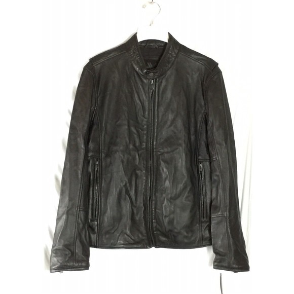 Andrew Marc | Jackets & Coats | Andrew Marc Mens Leather Jacket Black ...